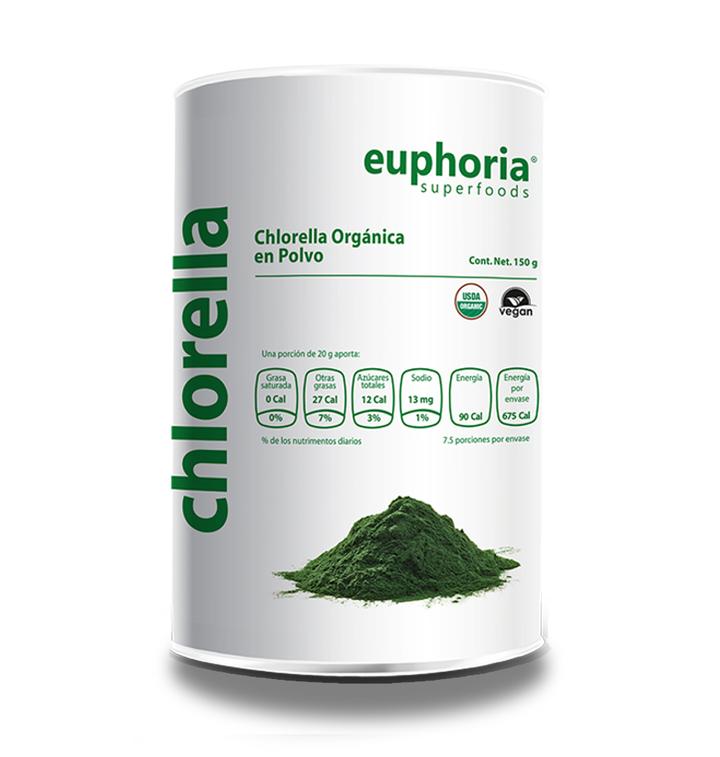Euphoria Chlorella Organica 150 g - H-E-B México