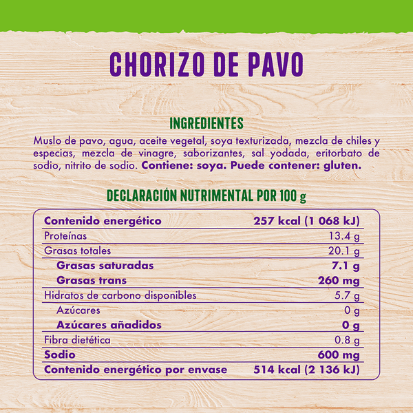 Fud Cuidate + Chorizo de Pavo 200 g - Mi Tienda del Ahorro