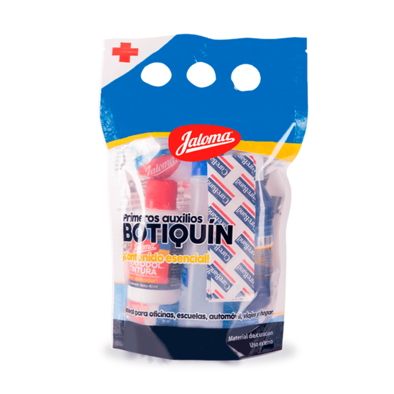 Jaloma Botiquín Primeros Auxilios de Viaje 1 Pz - Mi Tienda del Ahorro Jaloma Botiquín Primeros Auxilios de Viaje 1 Pz - Mi Tienda del Ahorro
