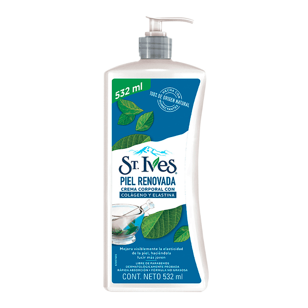 St. Ives Crema Corporal Piel Renovada 530 Ml - H-E-B México