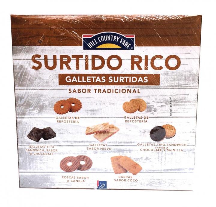 HCF Galletas Surtido Rico Sabor Tradicional 500 g - H-E-B México