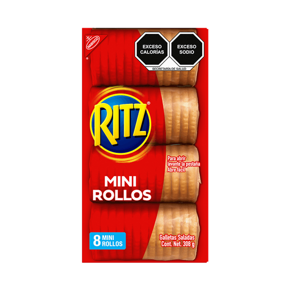 Nabisco Galletas Ritz Mini Rollos 308 g - Mi Tienda del Ahorro