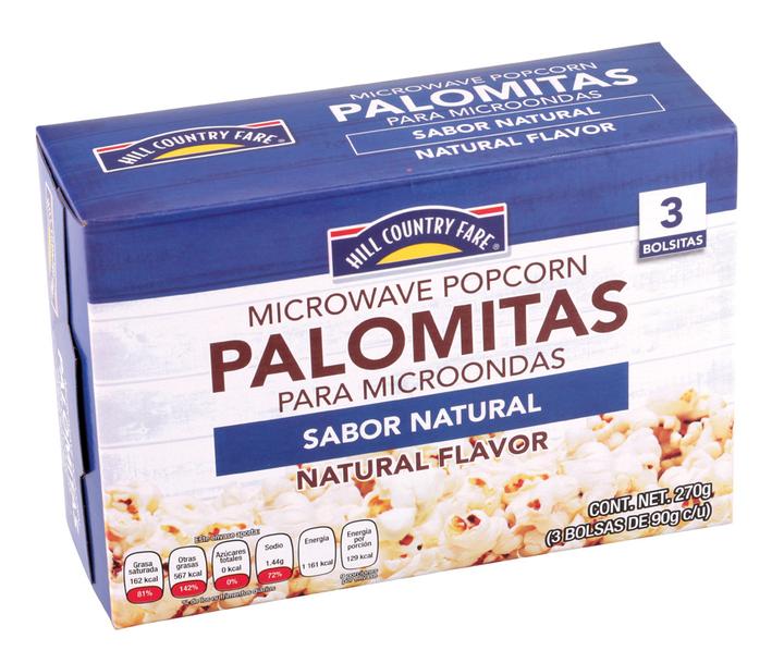 HCF Palomitas Sabor Natural 1 pz - H-E-B México