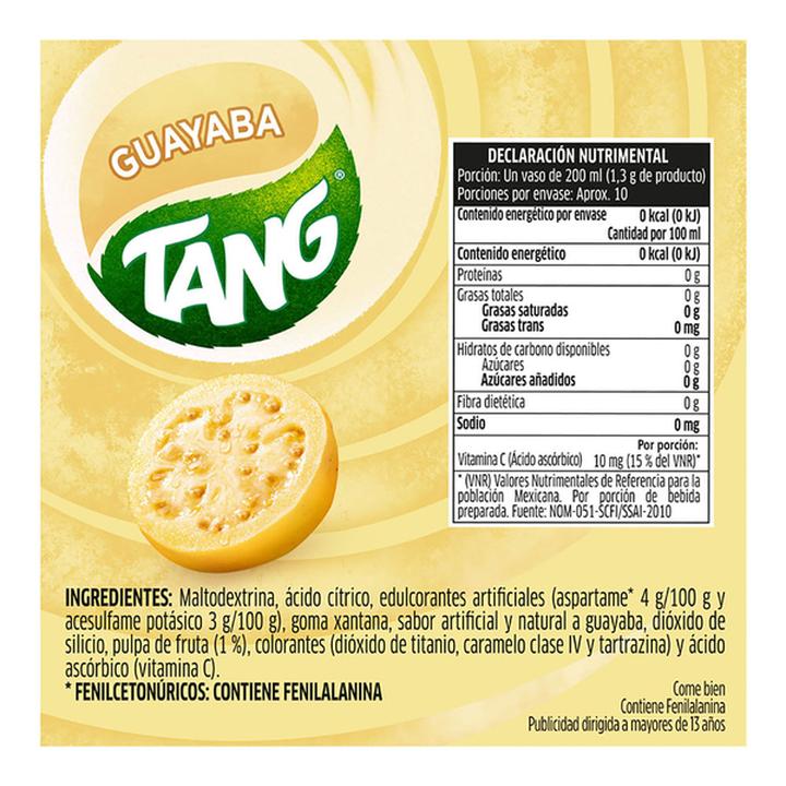 Tang Bebida en Polvo Sabor Guayaba 13 g - H-E-B México