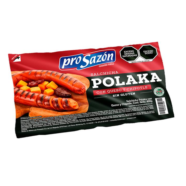Prosazon Salchicha Polaka de Pavo con Queso Y Chip - H-E-B México
