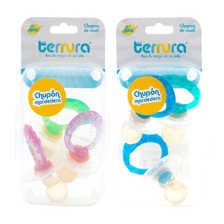 Ternura Chupones Mordedera 3 pz - H-E-B México