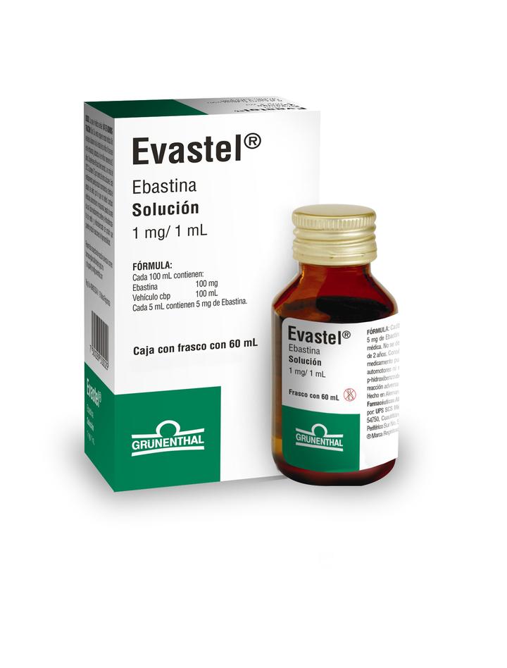 Grunenthal Evastel Ebastina Solución 60 ml - H-E-B México