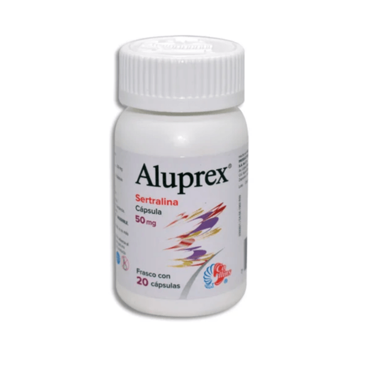 Aluprex Sertralina 50 mg 20 Cápsulas - H-E-B México