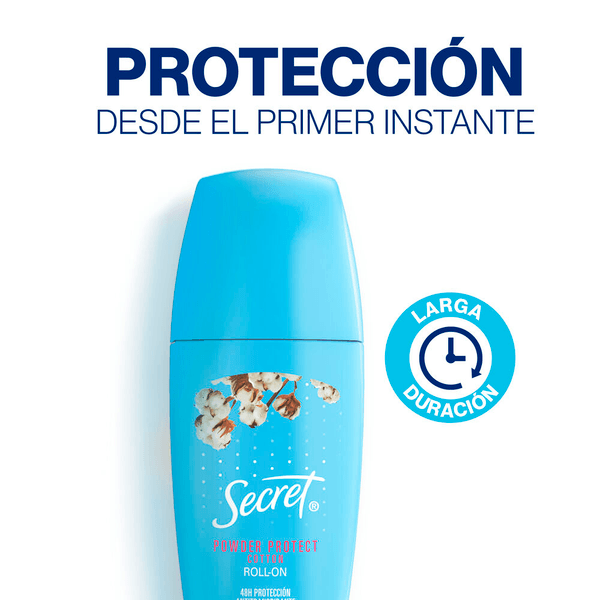 Secret Antitranspirante Powder Protect Cotton 60 G - H-E-B México