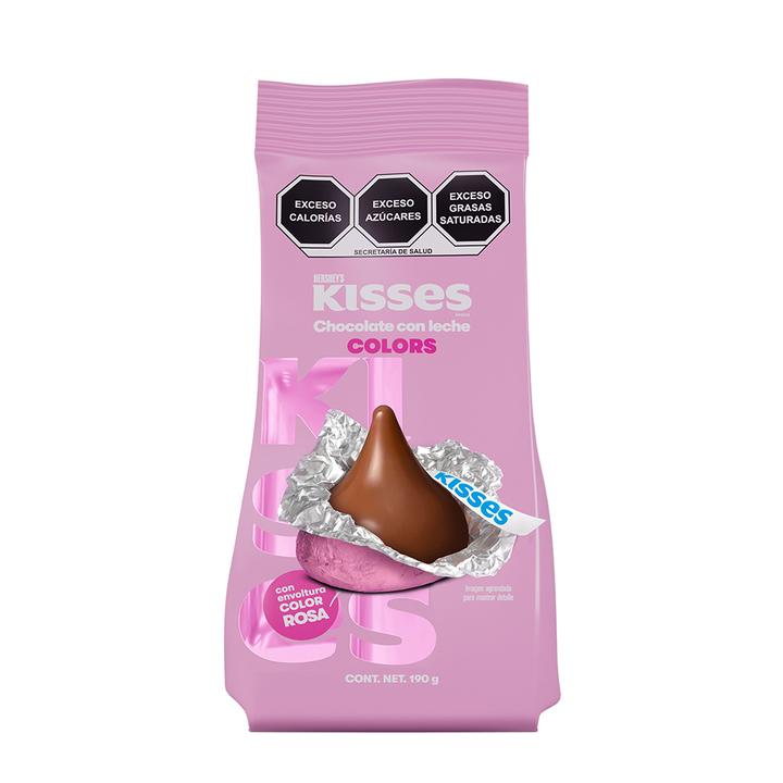 Kisses Chocolate con Leche Kisses Colors 190 g - H-E-B México