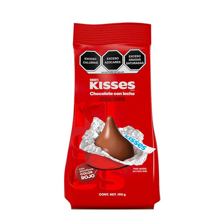 Kisses Chocolate con Leche Kisses Colors Rojo 190 - H-E-B México