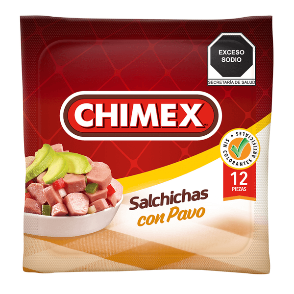 Chimex Salchicha de Pavo 400 g - Mi Tienda del Ahorro
