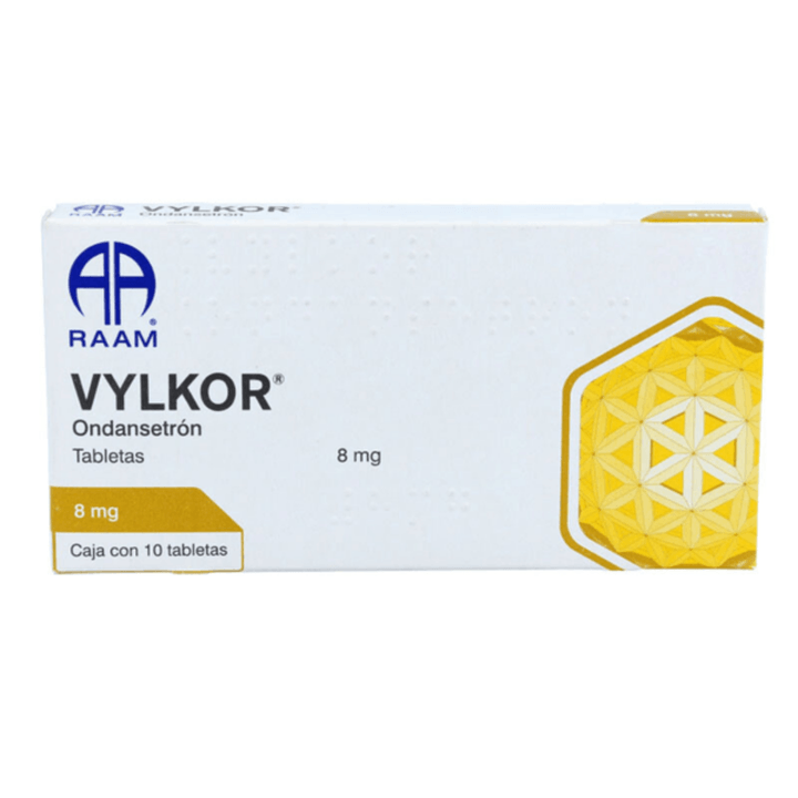 Vylkor Ondansetron 8 mg 10 Tabletas - H-E-B México