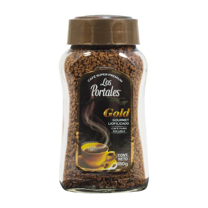 Los Portales Café Soluble Liofilizado Gold 170 g - Mi Tienda del Ahorro