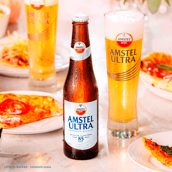 Amstel Cerveza Ultra 6 Pack Nr 355 Ml - Mi Tienda del Ahorro