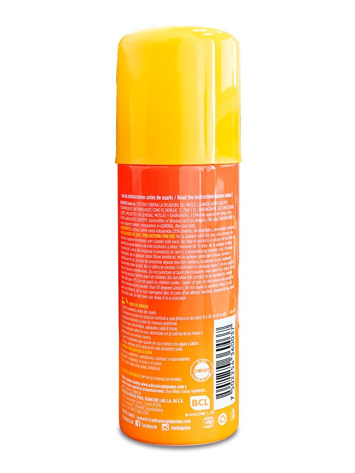Bye Bites Repelente en Aerosol Active Forte 80 g - H-E-B México