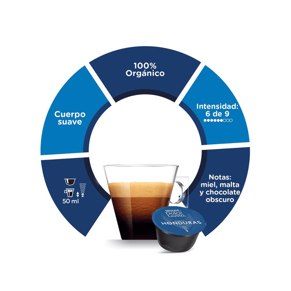 Nescafe Capsula Dg Honduras 72 g - H-E-B México