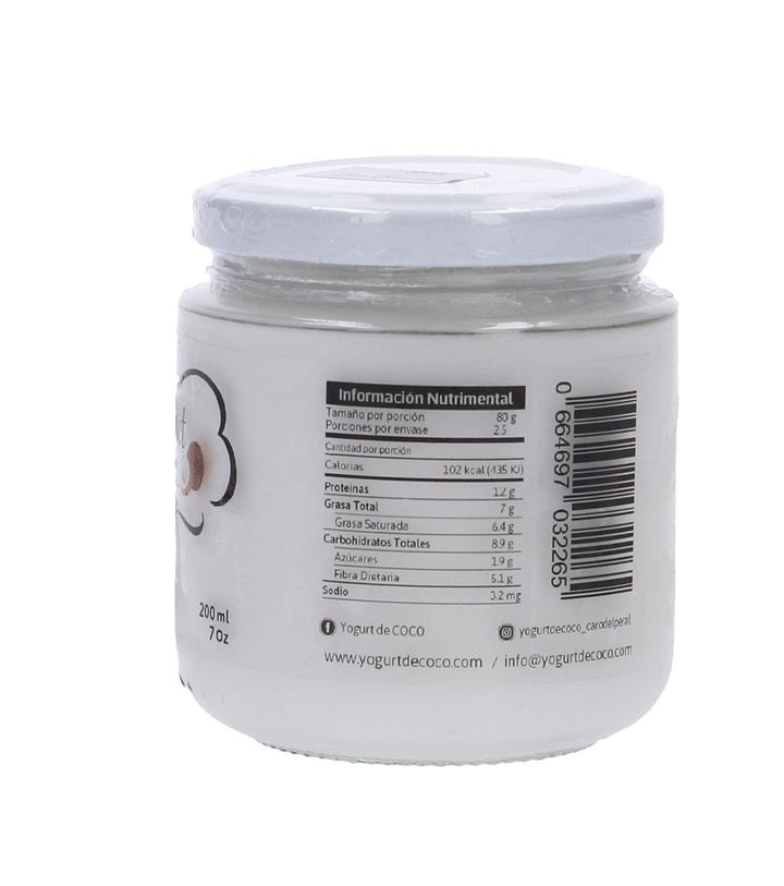 Yogurt de Coco Artesanal con Probióticos 200 g - H-E-B México