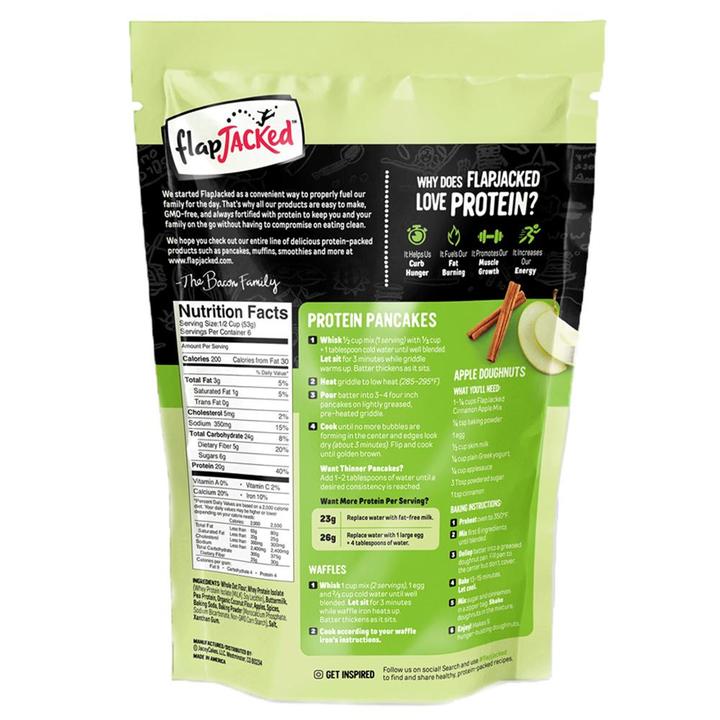 Flapjacked Mezcla de Proteina Para Hot Cakes Manza - H-E-B México