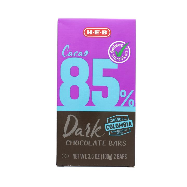 HEB Chocolate Amargo Cacao 85% 1 pz - H-E-B México
