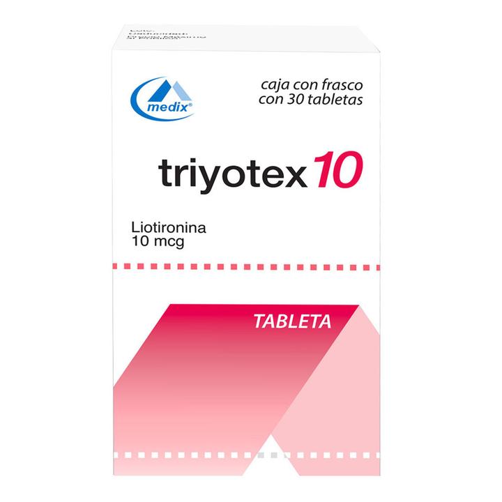Medix Triyotex 30 Tab Lioironina 30 Pz - H-E-B México