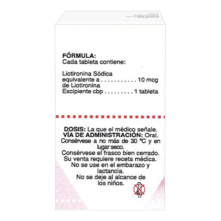 Medix Triyotex 30 Tab Lioironina 30 Pz - H-E-B México