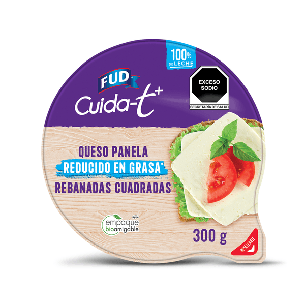 Fud Queso Panela Cdt Rebanadas 300 g - H-E-B México