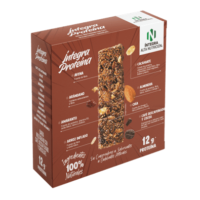 Mundo Light Barra Proteina Multigrano Sabor Cafe - H-E-B México