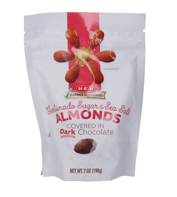 HEB Almendras Cubiertas Dark Chocolate 1 pz - H-E-B México