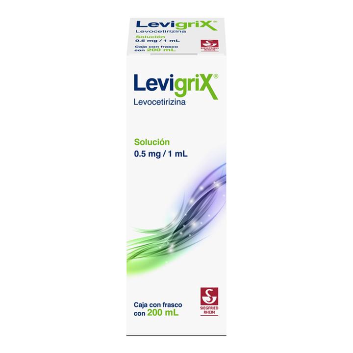 Levigrix Levocetirizina 0.5 mg/1 ml Solución 200 ml - H-E-B México