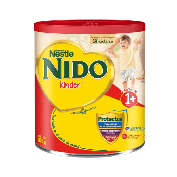 Nido Kinder Aimento Para Niños de Corta Edad 1+ La - H-E-B México
