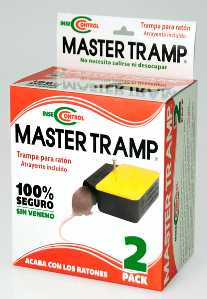 Trampa Para Ratón Insecontrol Master Tramp 2 Pz - Mi Tienda del Ahorro