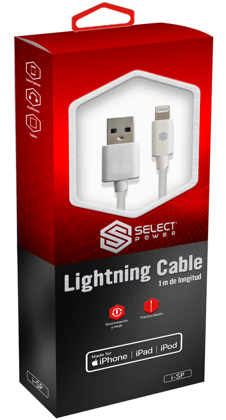 Select Sound Cable de Carga Y Datos I-Sp 1 M 1 Pz - Mi Tienda del Ahorro Select Sound Cable de Carga Y Datos I-Sp 1 M 1 Pz - Mi Tienda del Ahorro