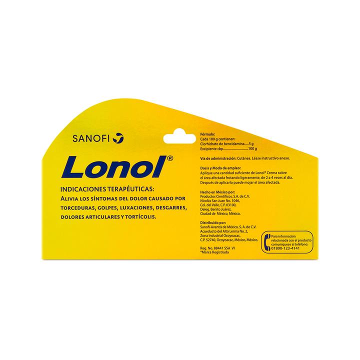 Hormona Analgésico Y Antiinflamatorio Lonol 60 g - H-E-B México