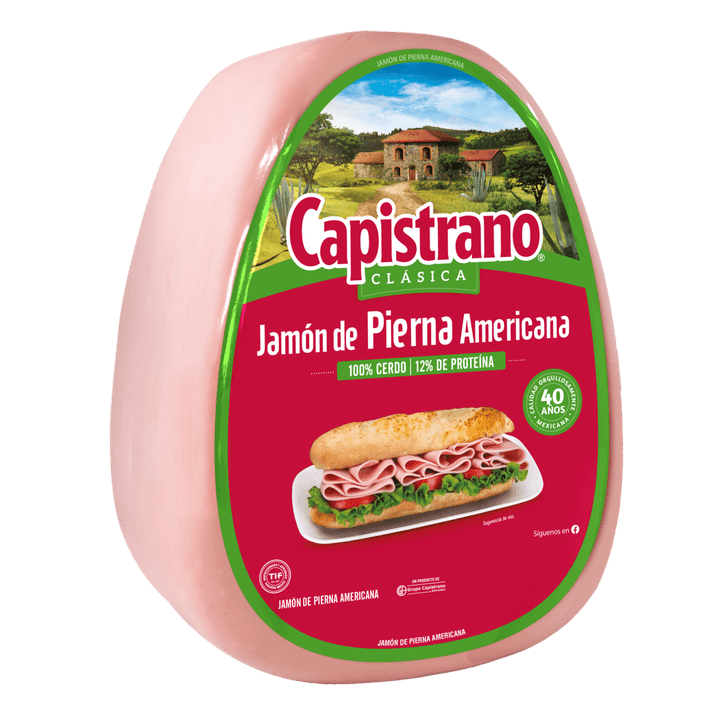 Capistrano Jamón Pierna Americana 1 kg - H-E-B México