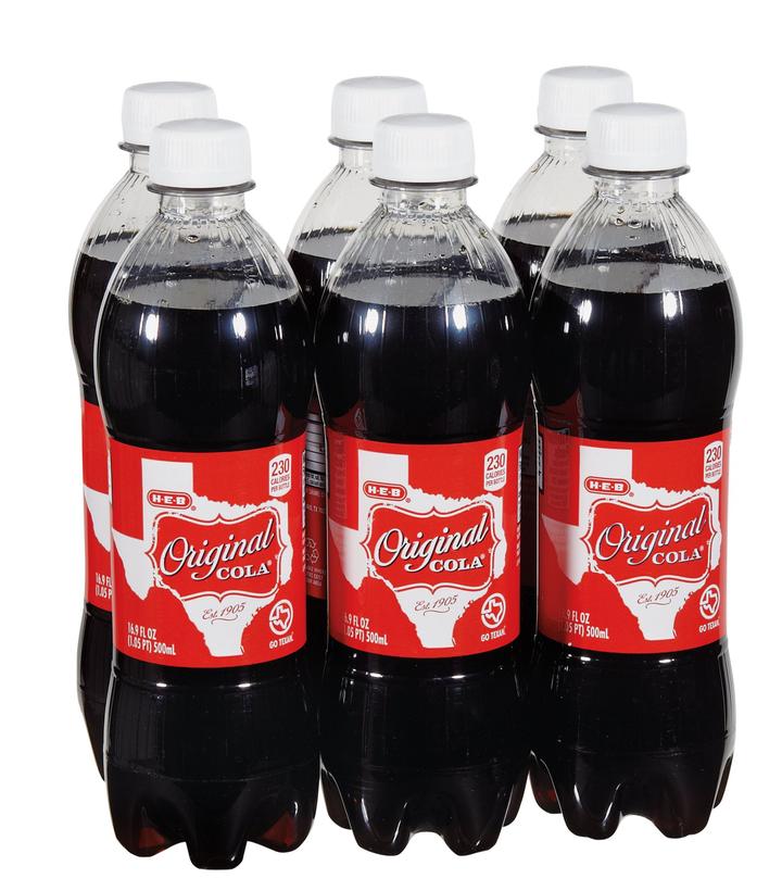 HEB Refresco Cola 6 Pack 500ml 1 pz - H-E-B México