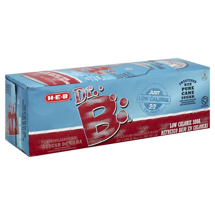 HEB Refresco Dr. B 12 Pack 355ml 1 pz - H-E-B México