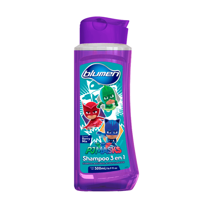 Blumen Shampoo Pj Masks Berry Mix 500 Ml - Mi Tienda del Ahorro