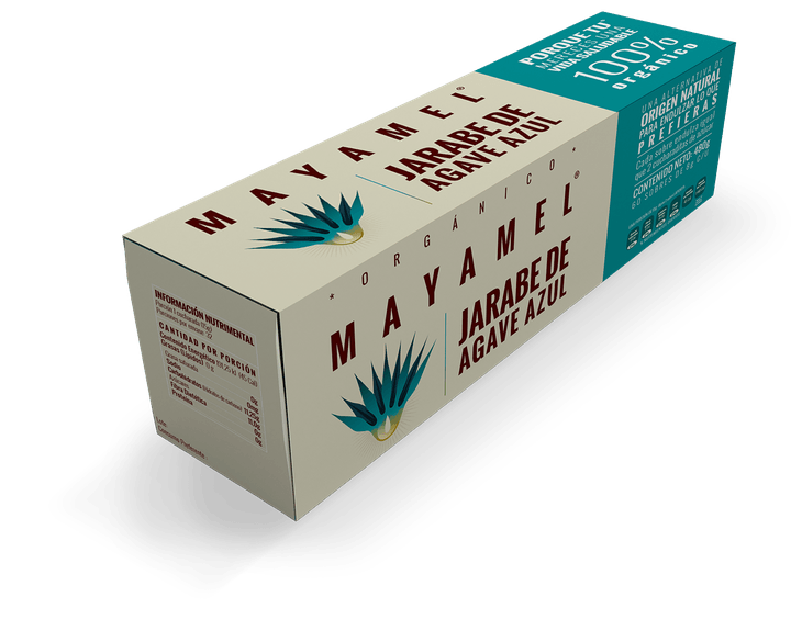 Mayamel Jarabe Agave Organico 60 Sobres 480 g - H-E-B México