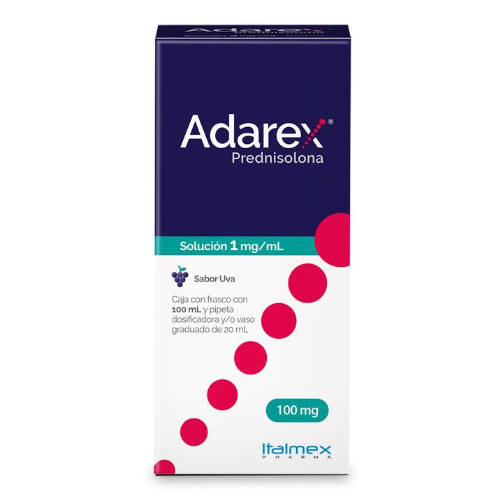 Italmex Adarex Prednisolona 1 mg Solución 100 ml - H-E-B México