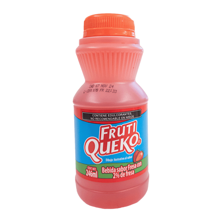 Bebida Saborizada Frutiqueko con Jugo de Fresa Natural 246 ml - H-E-B ...
