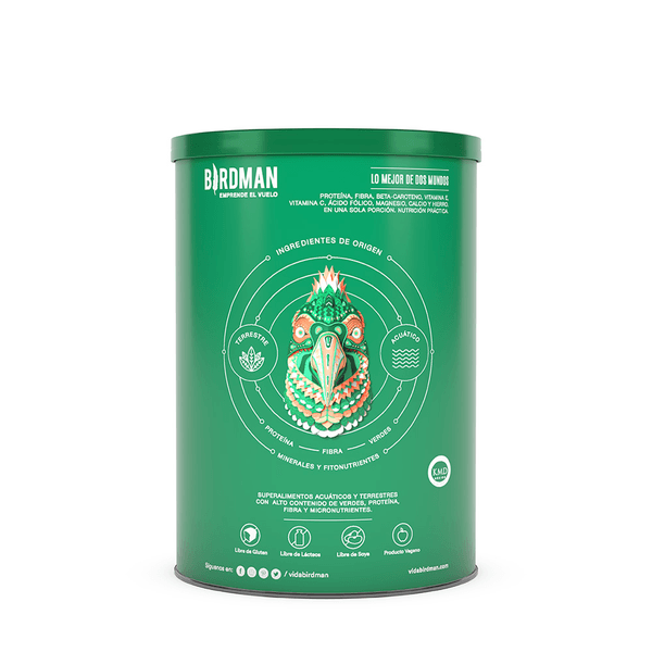 Birdman Proteína Vegetal Parrot Matcha 210 g - H-E-B México
