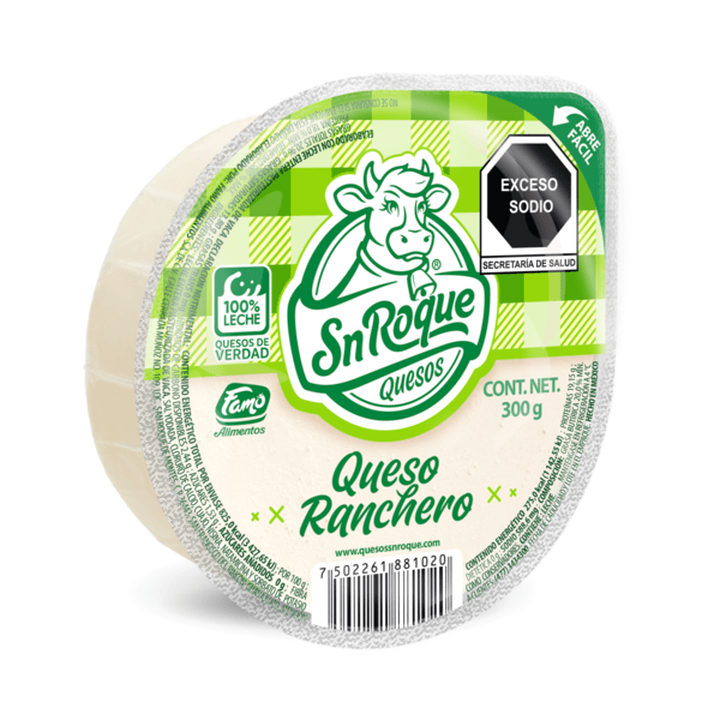 San Roque Queso Ranchero 300 g - H-E-B México