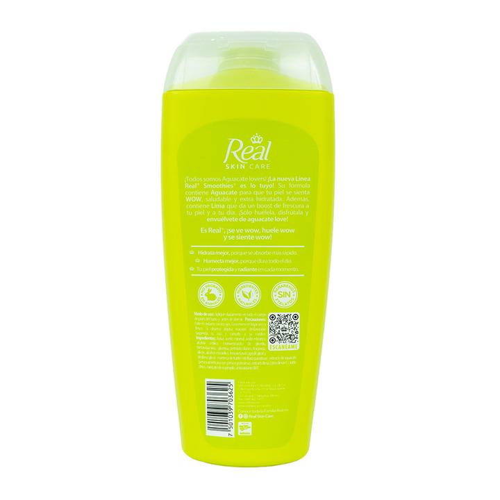 Real Crema Corporal Smoothies Aguacate Lima 400 Ml - H-E-B México