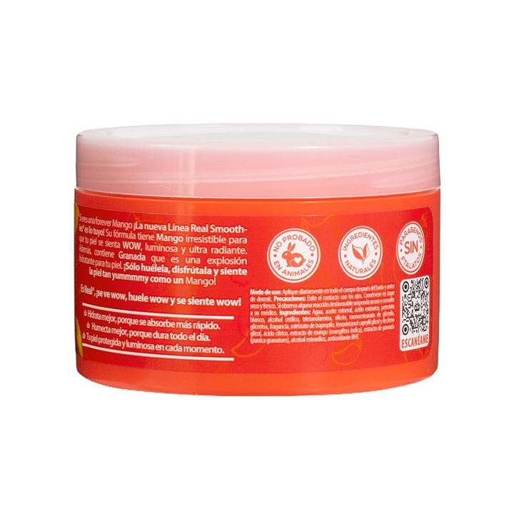 Real Crema Corporal Smoothies Mango Granada 220 g - H-E-B México