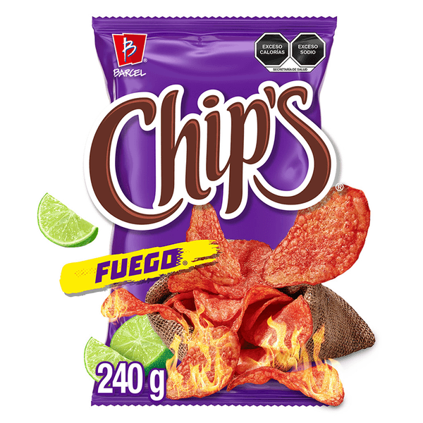 Papas Fritas Chip's Fuego 240 g - H-E-B México