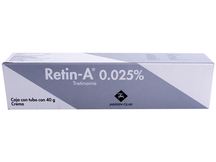 Janssen Retin-A Cra 0.0025 40 G 40 g - H-E-B México