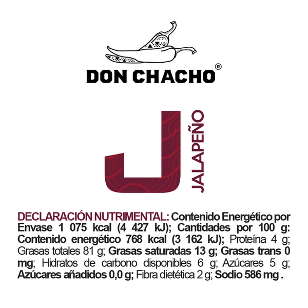 Don Chacho Chile Jalapeño Chicharrón Frasco 140 g - H-E-B México