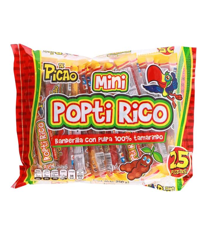 Picao Mini Popti Rico Tamarindo 1 g - Mi Tienda del Ahorro