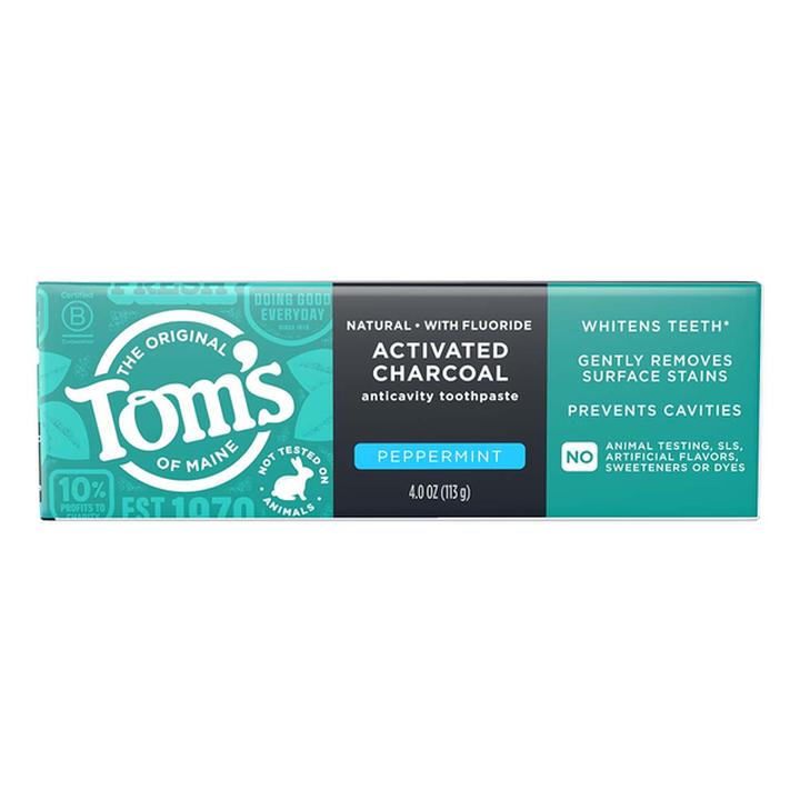 Toms Of Maine Pasta Dental Carbón Activado Hierbab - Mi Tienda del Ahorro